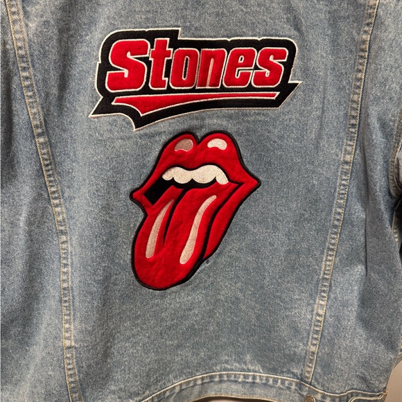 the Rolling Stones | Jackets & Coats | Vintage Official Rolling Stones ...